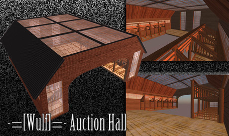 Second Life Marketplace - -=[Wulf]=- Auction Hall [Boxed]
